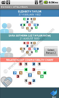 Relationship Compatibility chart | Elements Of Numbers